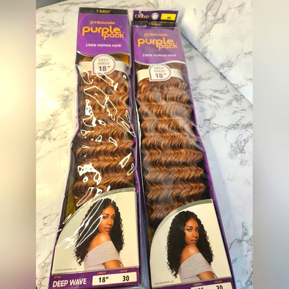 Outre | Hair | 2 Outre Premium Purple Pack Deep Wave 8 | Poshmark